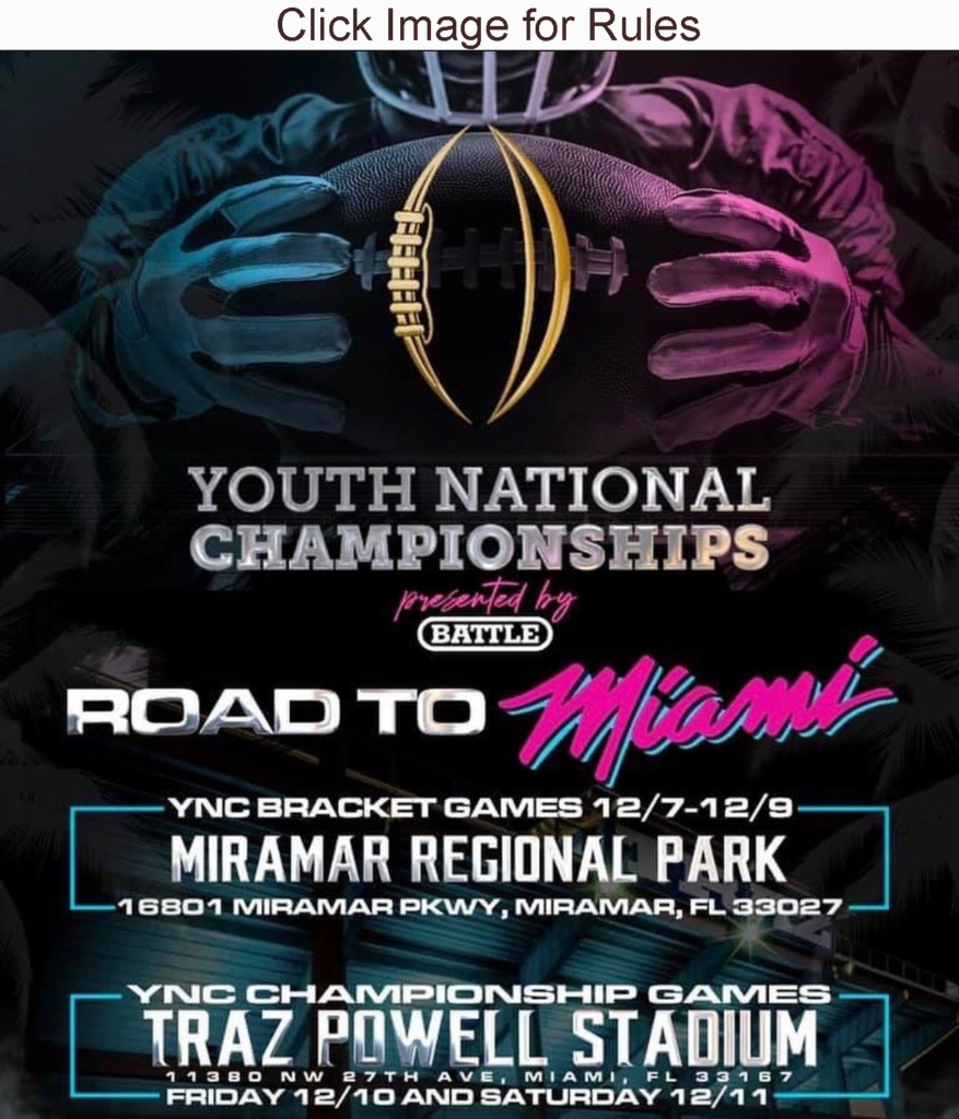 YNC National 2021 Rules